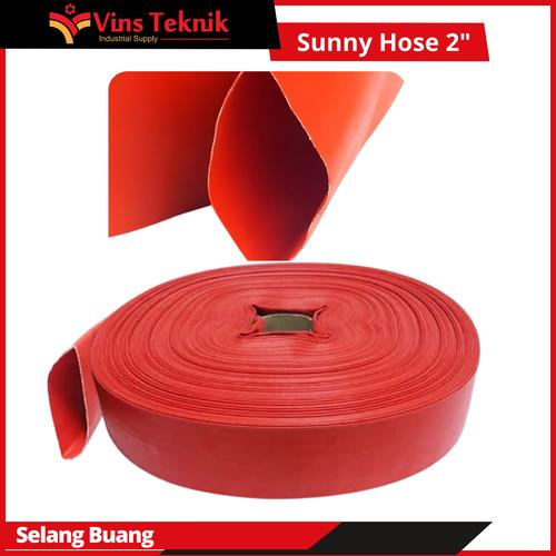 Jual Selang irigasi selang air pvc selang buang 2 inch sunny hose - 2 ...