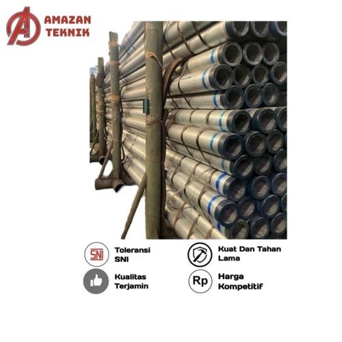 Jual Pipa Besi Galvanis MED SNI Spindo 5 Inch x 6 meter - Kota Semarang ...