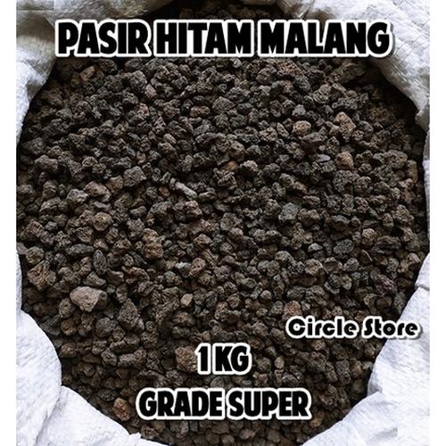 Jual Pasir Malang Hitam 1kg Super Media Tanam / Tanaman Aquascape ...