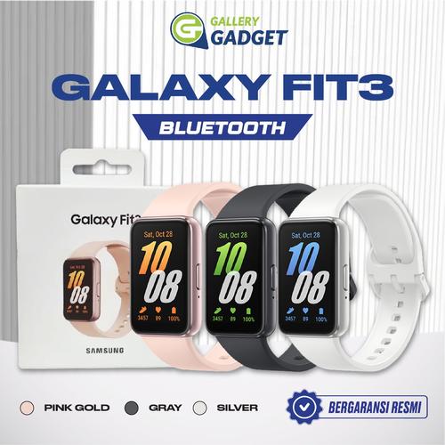 Promo Samsung Galaxy Fit3 Smart Band Bluetooth Fit 3 - Gray Cicil 0% 3x ...
