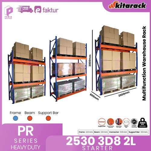 Jual PR2530 RACK PALLET BEBAN YANG DI NTANGGUNG MENCAPAI 3 TON PANJANG ...