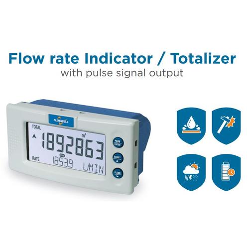 Jual FLUIDWELL Flow Rate Indicator/ Totalizer D014 - Kab. Sidoarjo - Tokoh Sisa Proyek | Tokopedia