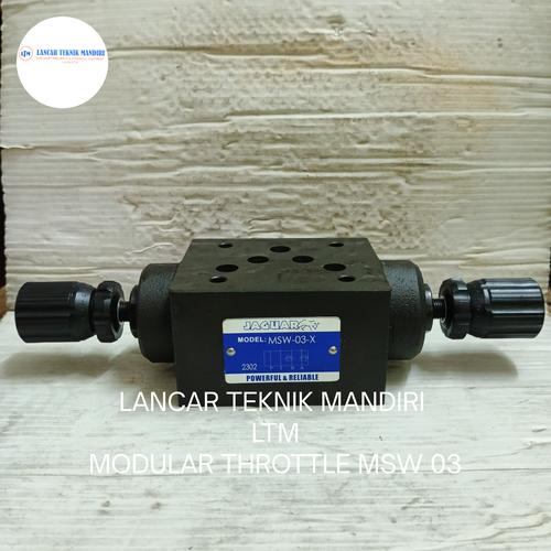 Jual modular throttle and check Valve MSW-03-X JAGUAR - Jakarta Barat - lancar teknik mandiri ...