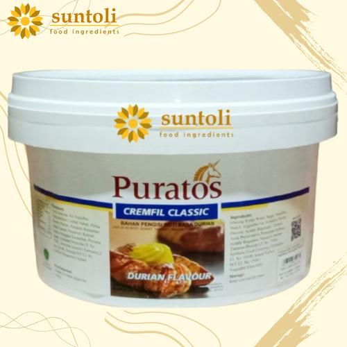 Jual PURATOS CREMFIL CLASSIC DURIAN / Filling Siap Pakai Rasa Durian ...