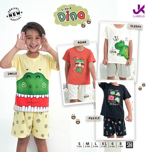 Jual JK LABELS - Setelan Pendek Little Dino Series (1-8 Tahun ...