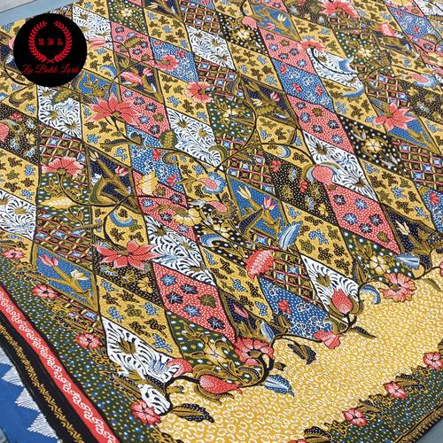 Jual Kain batik full tulis sido drajat buketan bunga tiga negri canting ...