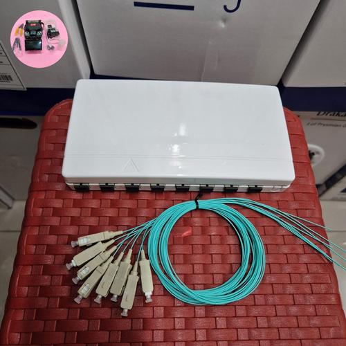 Jual ROSET FO 6 CORE SC MULTIMODE OM4 LENGKAP PIGTAIL SC OM4 50/125UM ...