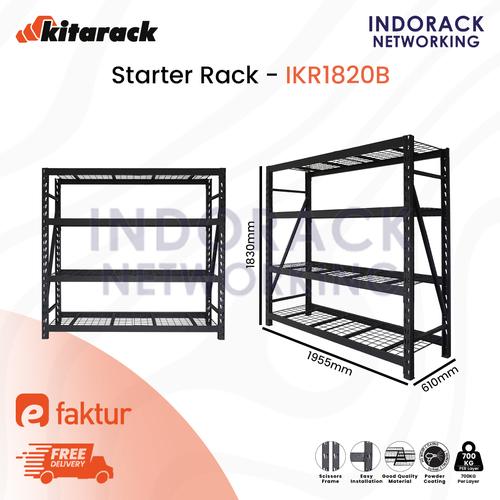 Jual KITARACK Rak Gudang Industrial 700KG / Layer Rack Industri 2 Meter ...
