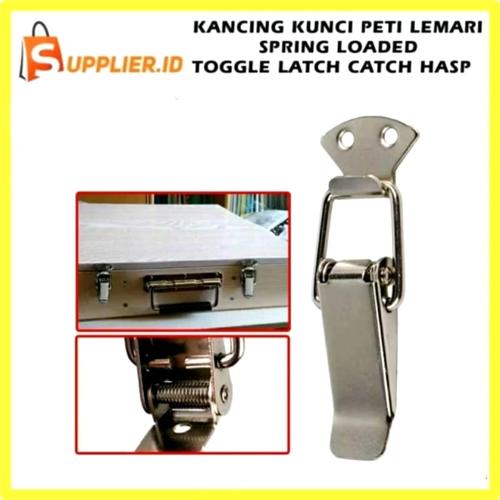 Jual Kancing Kunci Spring Loaded Toggle Latch Catch Hasp Kunci Peti ...
