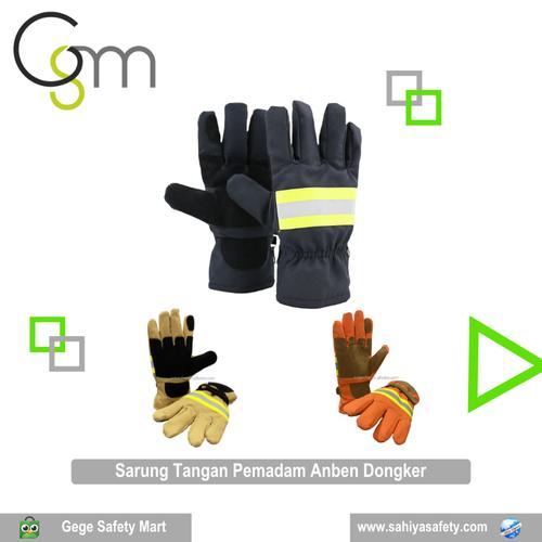 Jual Sarung Tangan Pemadam Kebakaran Anben - Anben Hand Glove Pemadam Dongker Original - Orange ...