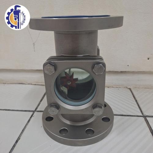 Jual Sight Glass WINNOX SS304 Double Window Flange JIS 10K Size 5 Inchi ...