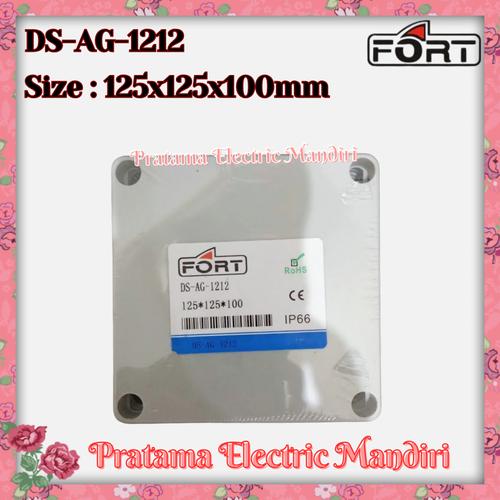 Jual FORT IP66 JUNCTION BOX PANEL PVC DURADUS DS-AG-1212 125x125x100 ...