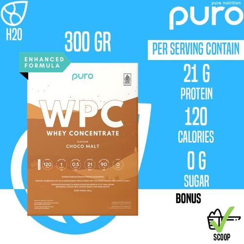 Jual PURO WPC Whey Protein Concentrate 300gr - Vanilla - Jakarta Barat ...