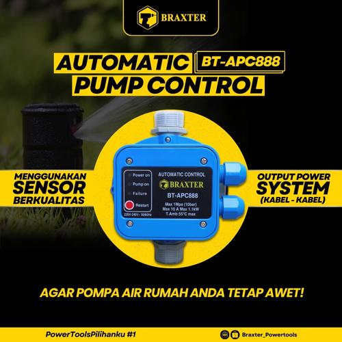 Jual BRAXTER APC 888 AUTOMATIC PUMP CONTROL / OTOMATIS POMPA AIR ...
