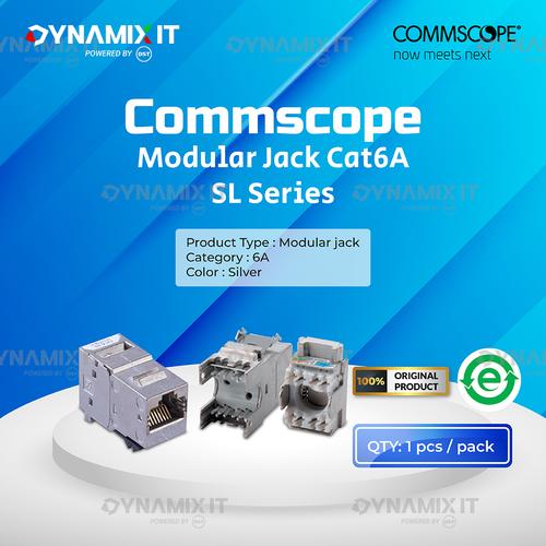 Jual Commscope Twist SLX Series Modular Jack Cat.6A Shielded - Kota ...