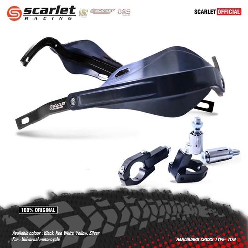 Jual HAND GUARD SCARLET ULTIMATE PELINDUNG TANGAN STANG MOTOR - Merah ...
