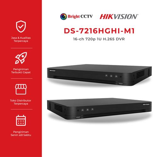 Promo DVR Hikvision 16 Channel DS-7216HGHI-M1 Cicil 0% 3x - Kota Tangerang - Bright CCTV ...