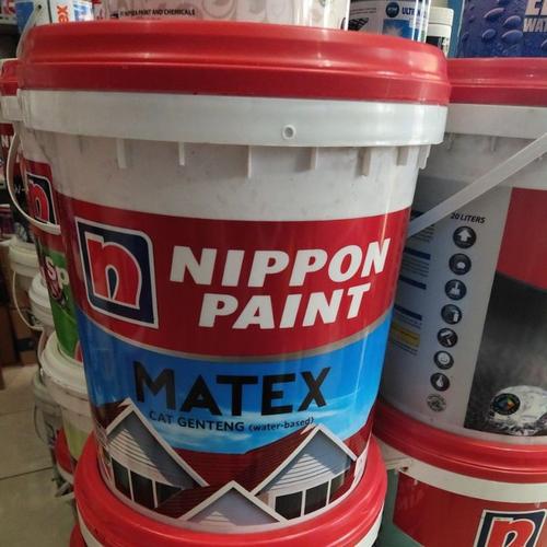 Jual Cat Genteng MATEX Nippon Cat Atap Exterior 15 LTR PASTEL - Putih ...