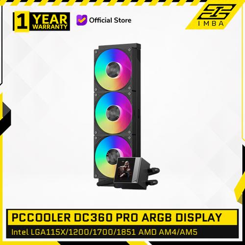 Promo PC COOLER / PCCOOLER DC360 PRO ARGB DISPLAY - Hitam Cicil 0% 3x - Jakarta Utara - IMBA PC ...