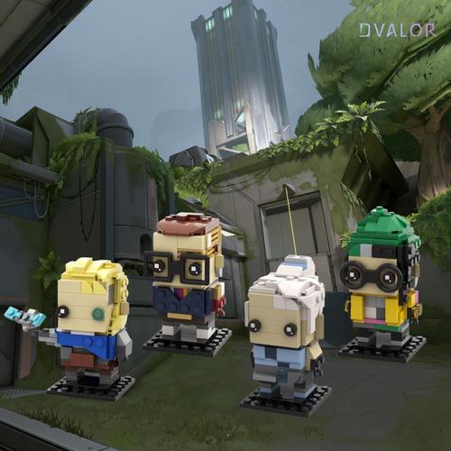 Promo Valorant Agent Lego Gobricks | MOC Lego Action Figure - 2 - Fade ...