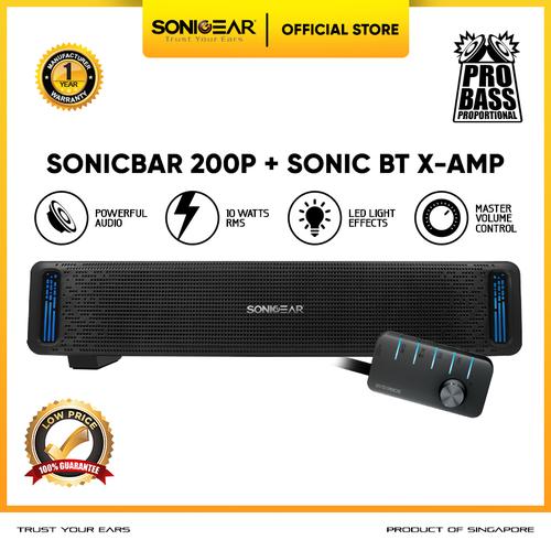 Promo SonicGear Sonicbar 200P Powerful SoundBar Speakers With Light ...