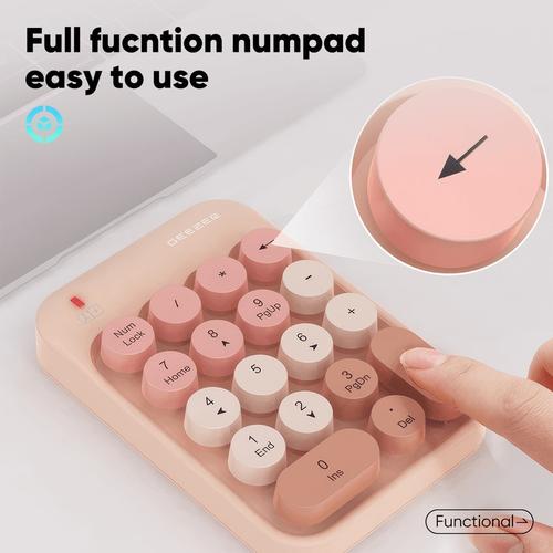 Jual Original ROBOT Keyboard Numeric RK02 Wireless Tanpa Kabel Koneksi ...