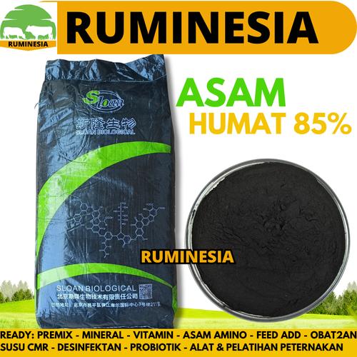 Jual ASAM HUMAT 85% SLOAN 1 KG - HUMIC ACID - SODIUM HUMAT - SODIUM HUMATE - HUMID ACID - HUMIC ...