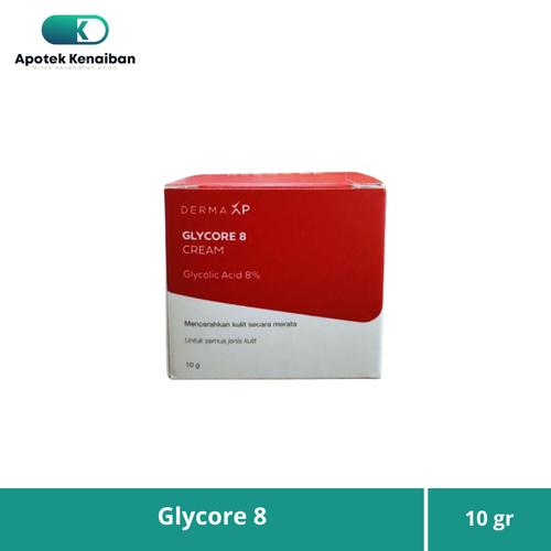 Promo GLYCORE 8% CREAM 10 GR GLYCOLIC ACID / KRIM FLEK HITAM / BEKAS ...