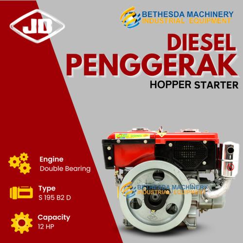 Jual Mesin Diesel 12PK Jiangdong penggerak / hopper 12 HP starter ...