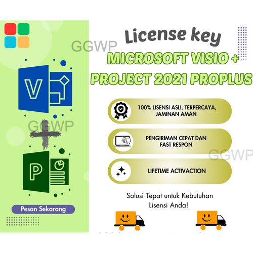 Jual Microsoft Visio & Project 2021 Original License - Kota Tangerang ...