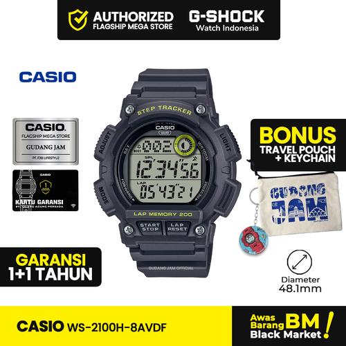 Promo Casio General WS-2100H-8AVDF WS-2100H WS-2100 WS2100H WS 2100H Cicil 0% 3x - Kota Bandung ...