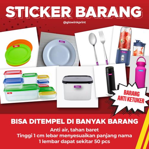 Jual Sticker Barang, Sticker Timbul, Sticker Anti Air dan Tahan Baret ...