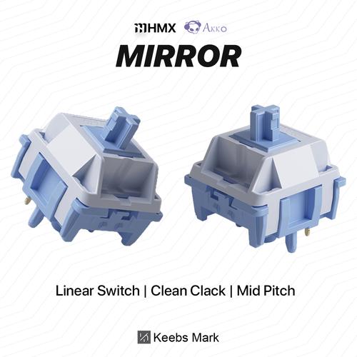 Jual Akko x HMX Mirror Linear Switch 43g Mechanical Keyboard - Lube ...