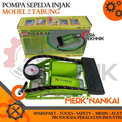 Jual Pompa Ban Sepeda Injak Model 2 Tabung Praktis & Ringkas - Jakarta ...