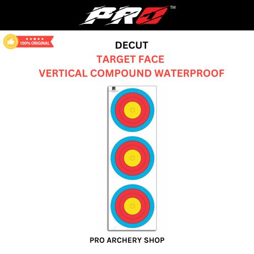 Jual TARGET FACE TRIPLE COMPOUND - DECUT - WORLD ARCHERY - WATERPROOF ...