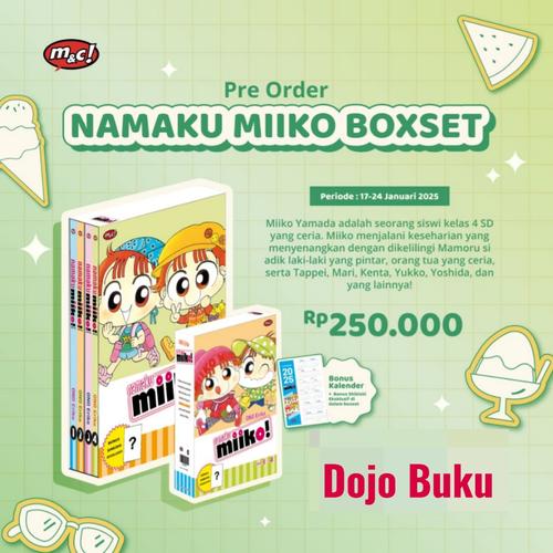 Promo Komik Namaku Miiko Boxset by Eriko Ono - Jakarta Barat - Dojo Buku | Tokopedia