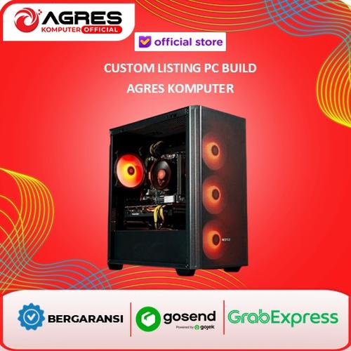 Promo custom rakitan PC AGRES // PERMINTAAN PEMBELI Cicil 0% 3x ...