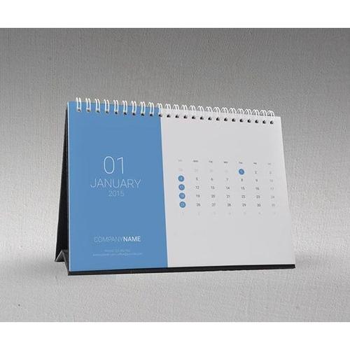 Jual kalender meja tatakan linen 7 lembar 1 muka bahan art carton 230 ...