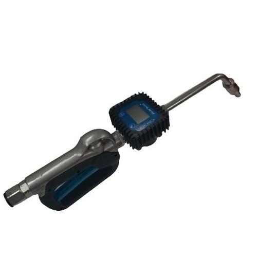 Jual Nozzle Oil Gun Flowmeter Nozzle 1/2 Inch Flow Meter BBM Minyak Oli ...