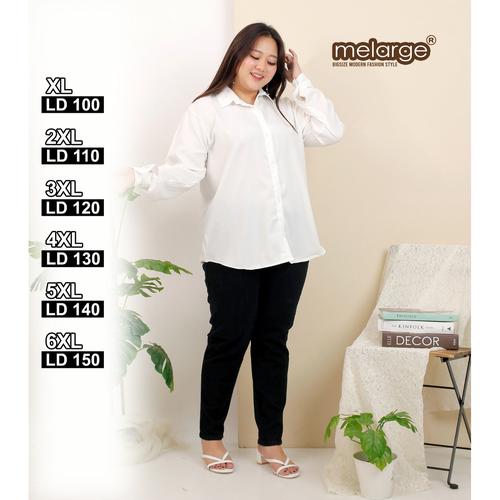 Jual KEMEJA POLOS JUMBO 5XL 5L XXXXXL LD 140 6XL 6L XXXXXXL LD 150 - Hitam, 3XL - Kota Bekasi ...