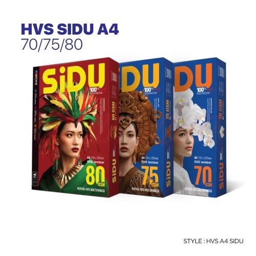 Jual Sidu kertas HVS print fotocopy folio A4 A3 B5 kwarto 60 70 80 gr ...