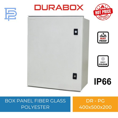 Jual Box Panel Fiber Durabox 400x500x200 mm IP66 Weather Proof ASLI ...