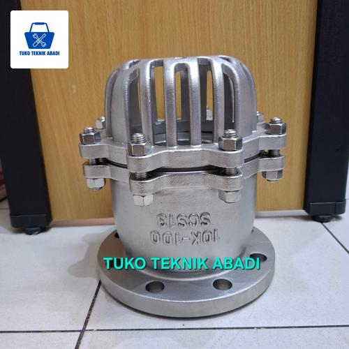 Jual Foot Valve Stainless SS304 Flange Jis 10k 1-1/2" , 2" , 2-1/2" , 3 ...