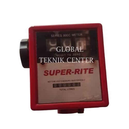 Jual Jual Flow Meter Super-rite 1 inch Series 800C Meter 3 Digit ...