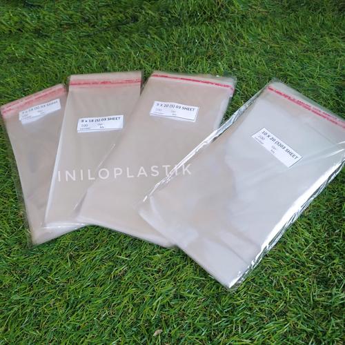 Jual Plastik OPP One Sheet Selapis / plastik Selembar / plastik risoles ...