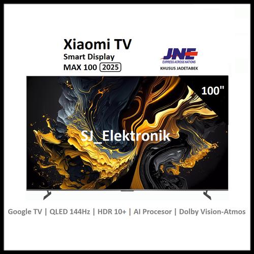 Jual Xiaomi Smart Display Max 100 2025 QLED UHD 4K 100 Inch Google TV ...