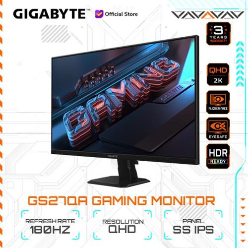 Promo GIGABYTE GS27QA Gaming Monitor [1440p, 180Hz] Cicil 0% 3x ...