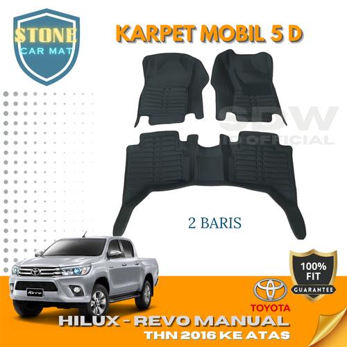 Promo Karpet Mobil 5D Toyota Hilux Revo Manual / 5D Car Mat karpet ...