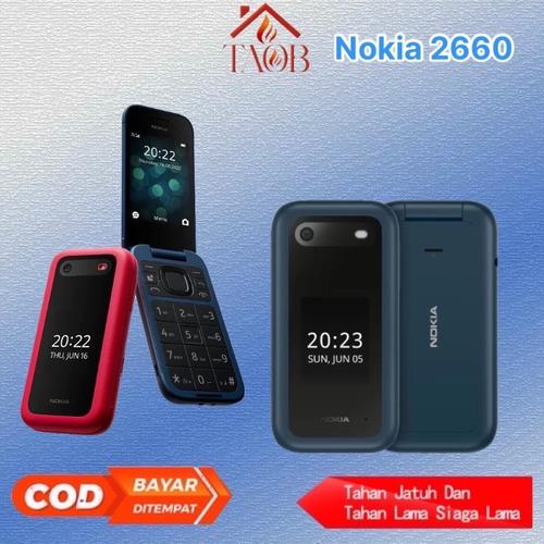 Jual HANDPHONE lipat HP 2660 FLIP Phone 2G DUAL SIM GARANSI HP JADUL ...