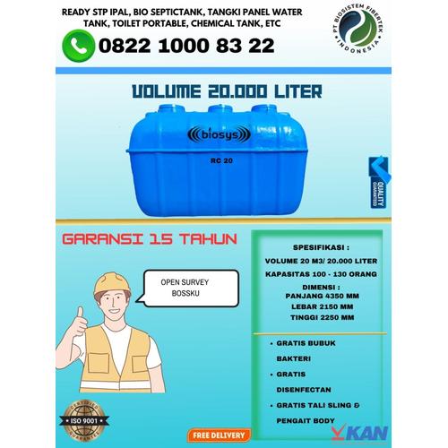 Jual Septic Tank Bio RC 20/20.000 liter - Sepiteng, Biosys, Biofilter ...